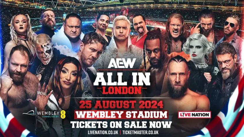 New Title Match Official For AEW All In 2024