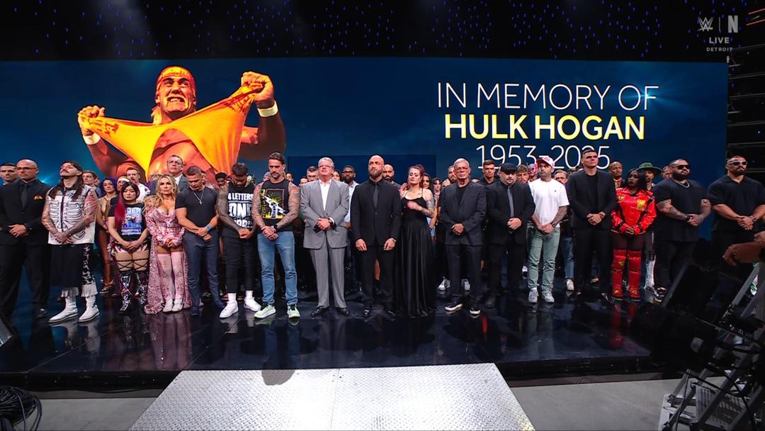 WWE Holds Second Hulk Hogan Tribute On Raw With Eric Bischoff & Nick Hogan In Attendance