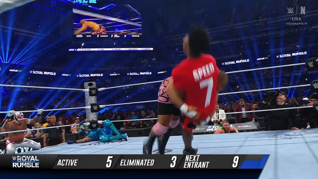 IShowSpeed Makes WWE In-Ring Debut As Surprise Royal Rumble Entrant