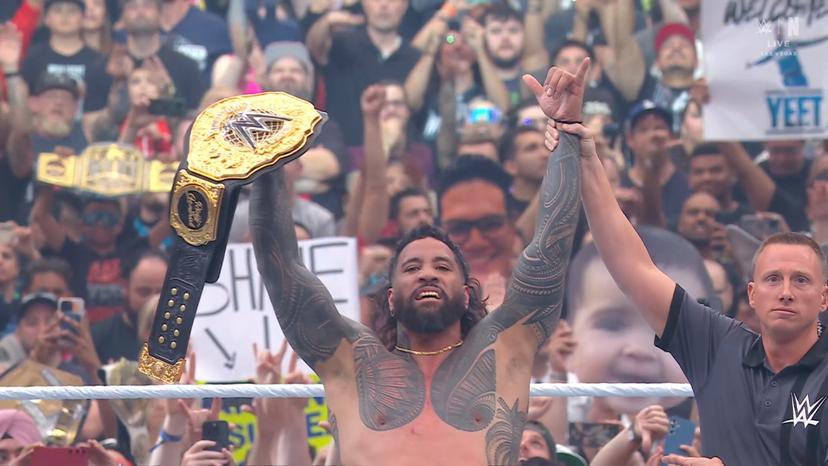 Jey Uso Wins World Heavyweight Championship At WWE WrestleMania 41 Night One
