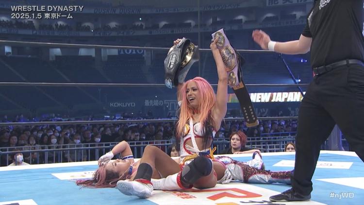 Mercedes Moné Wins RevPro Women's Title At NJPW X AEW Wrestle Dynasty
