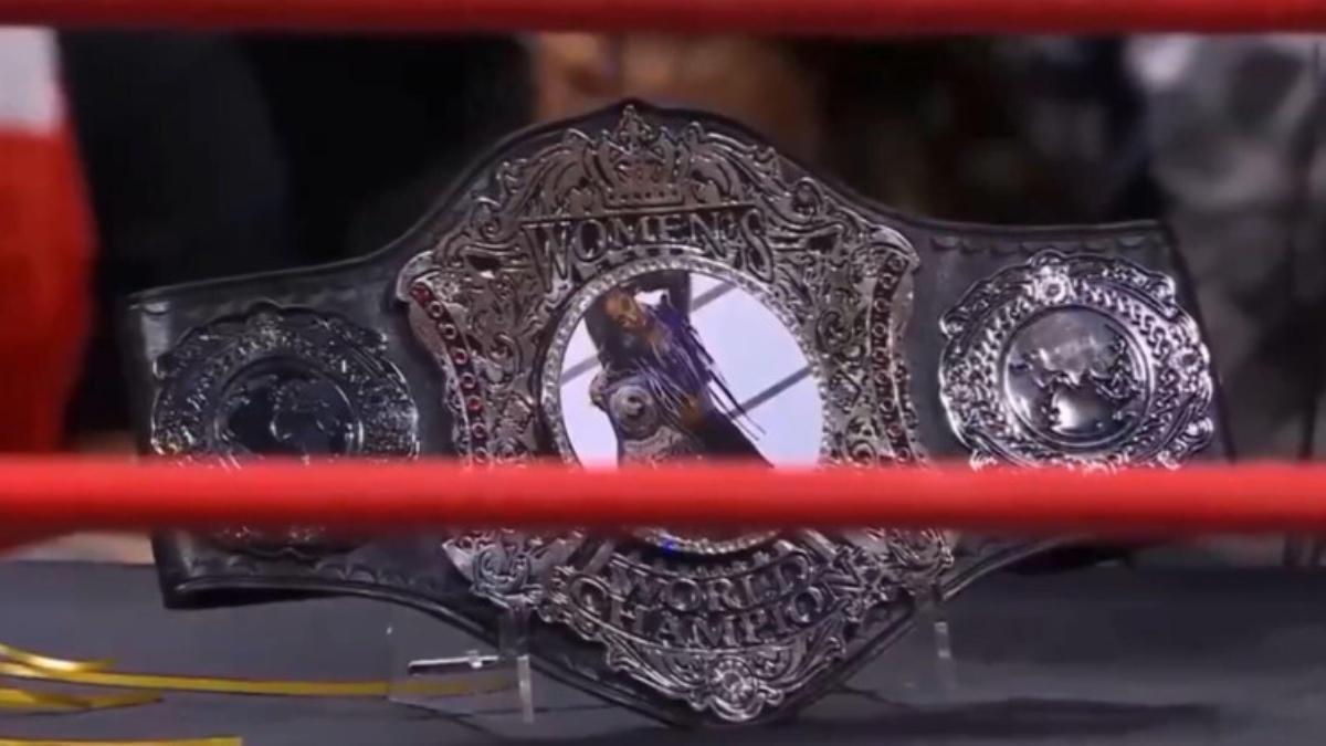 Athena Unveils ROH Women's World Title Spinner Belt