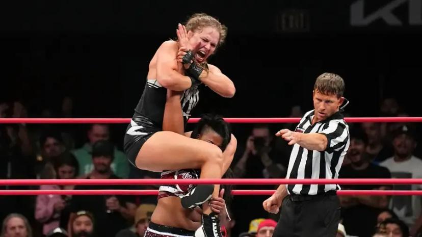 Update On Ronda Rousey's Pro Wrestling Future Following ROH Debut
