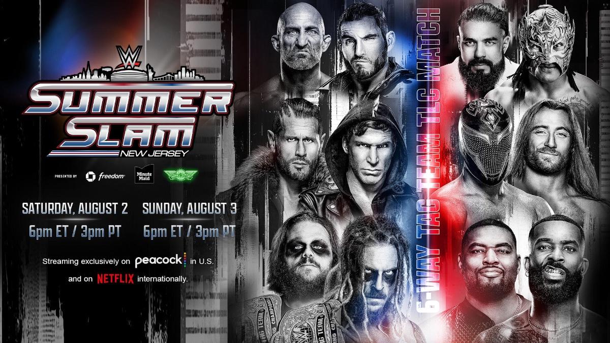 WWE SummerSlam 2025 Night 2 Match Order