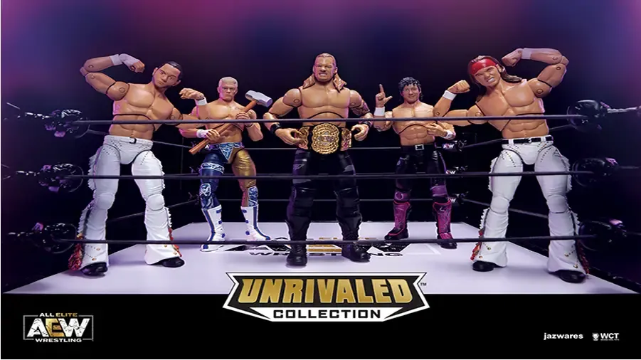 First Set Of AEW Action Figures Revealed