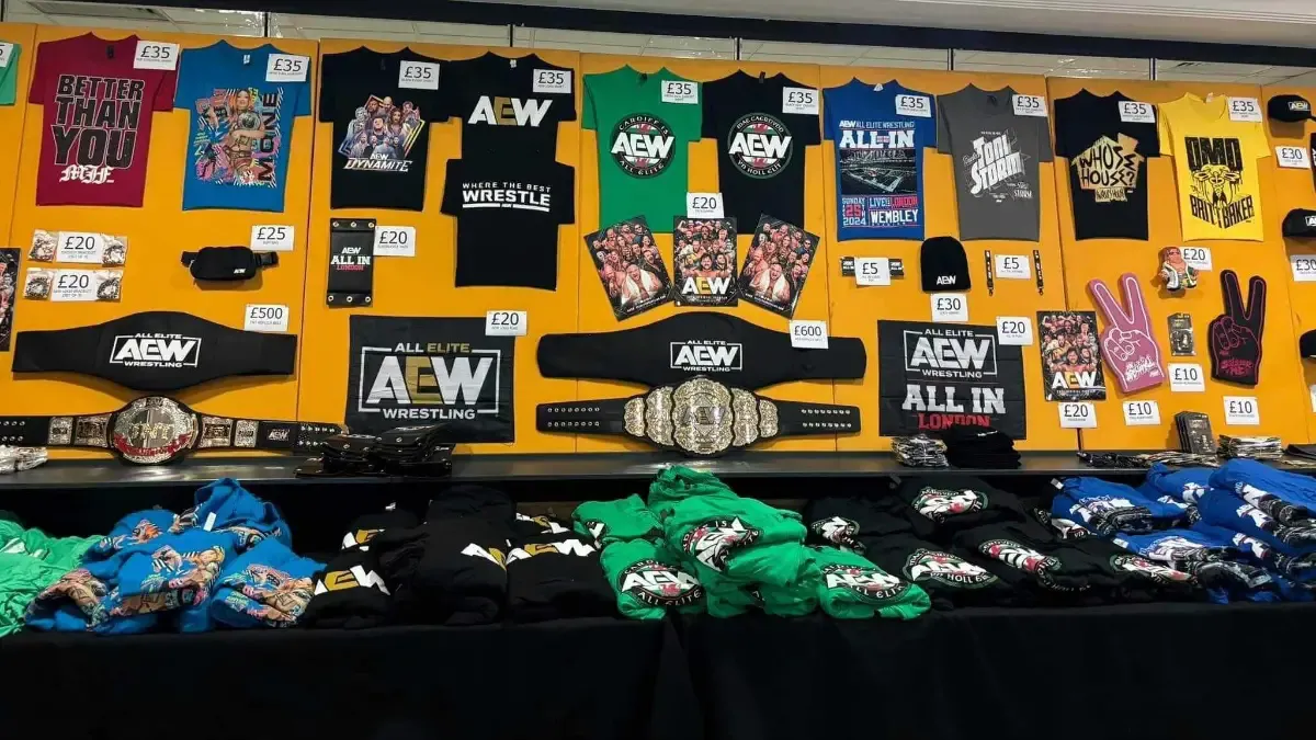 AEW All In 2024 Draws 'Huge' Merch Sales