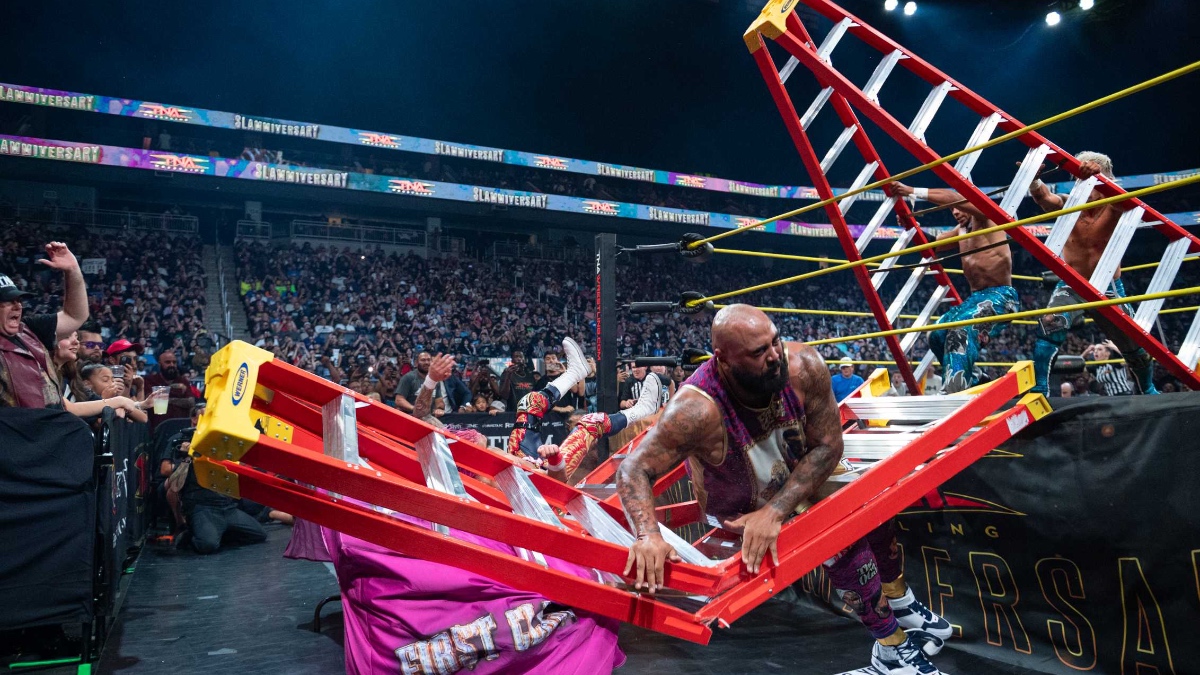 Update On AJ Francis Following Nether Regions-First Ladder Bump At TNA ...