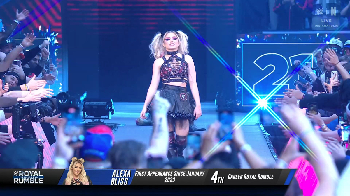 Alexa Bliss Returns At WWE Royal Rumble