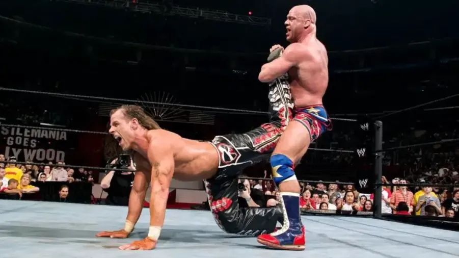 Kurt Angle Names Shawn Michaels "The Best Overall Entertainer" In ...