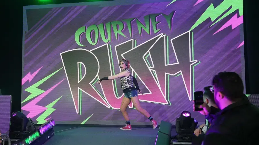 Rosemary Transforms Into Courtney Rush On IMPACT Wrestling