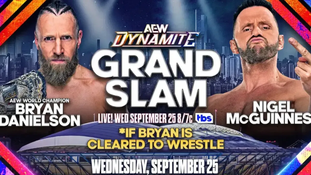 Bryan Danielson Vs. Nigel McGuinness Official For AEW Dynamite Grand Slam