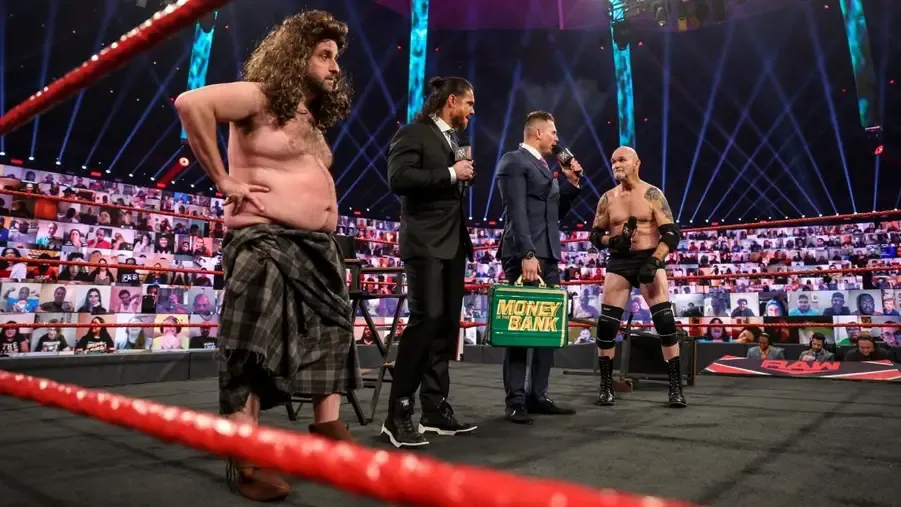 Gillberg, Actor David Krumholtz Appear On WWE Raw