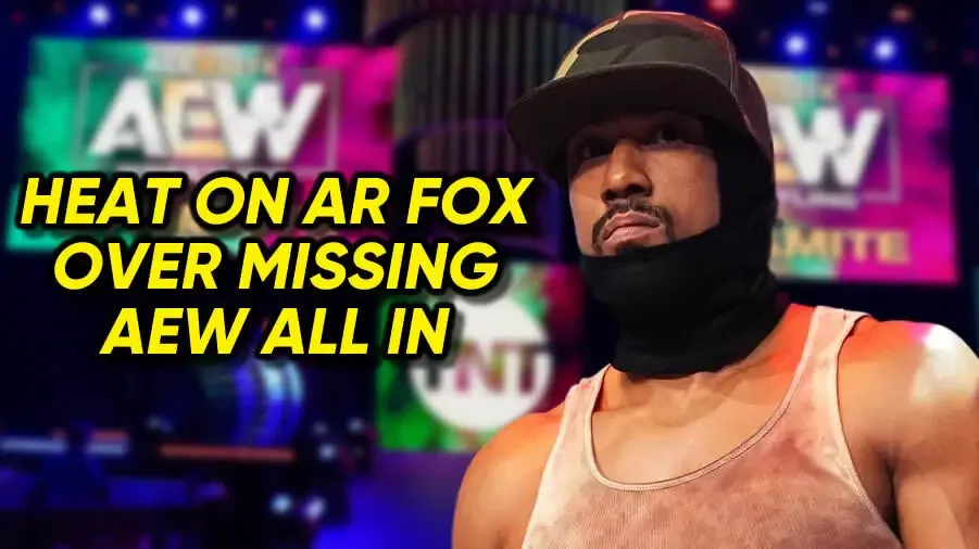 Report: Heat On AR Fox Over Missing AEW All In