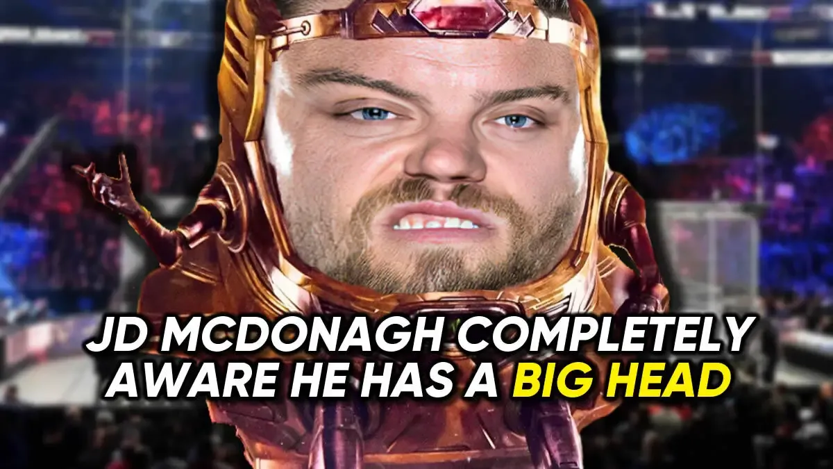 JD McDonagh Completely Aware He Has A Massive Head