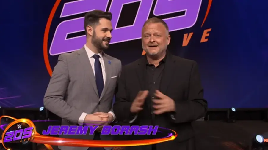 Jeremy Borash Debuts As Announcer On WWE 205 Live