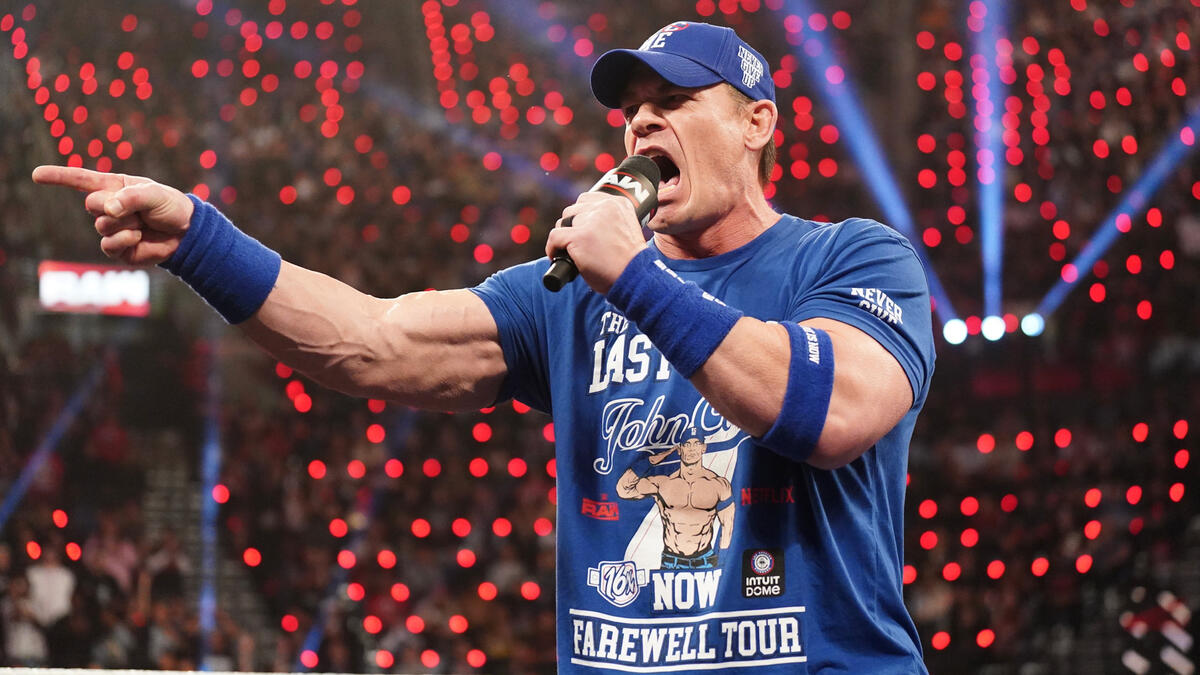 REVEALED: Why John Cena Hasn't Been On WWE TV Since The Raw Netflix ...