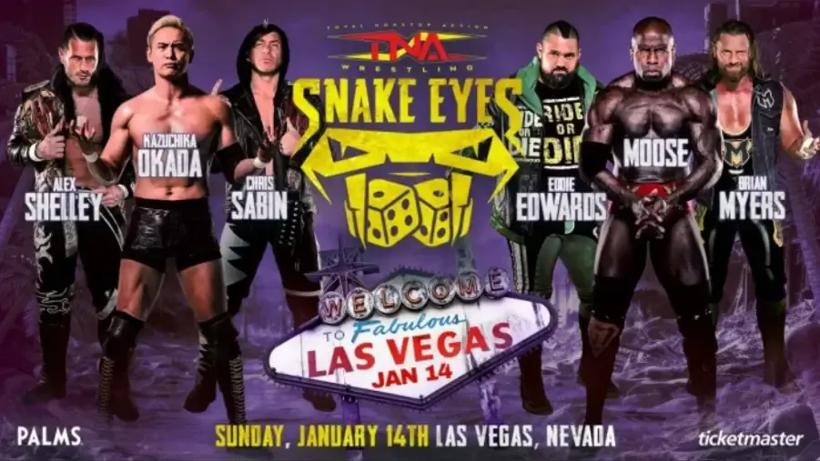 Matches For Will Ospreay & Kazuchika Okada Revealed For TNA Snake Eyes ...