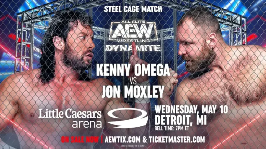 Jon Moxley And Kenny Omega Agree To AEW Steel Cage Match On May 10
