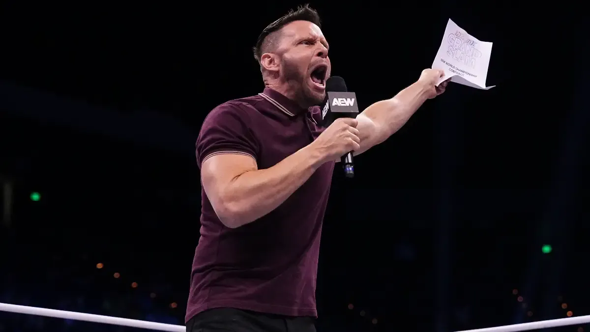 Nigel McGuinness Talks AEW Dynamite Grand Slam Match, Reveals Why He ...