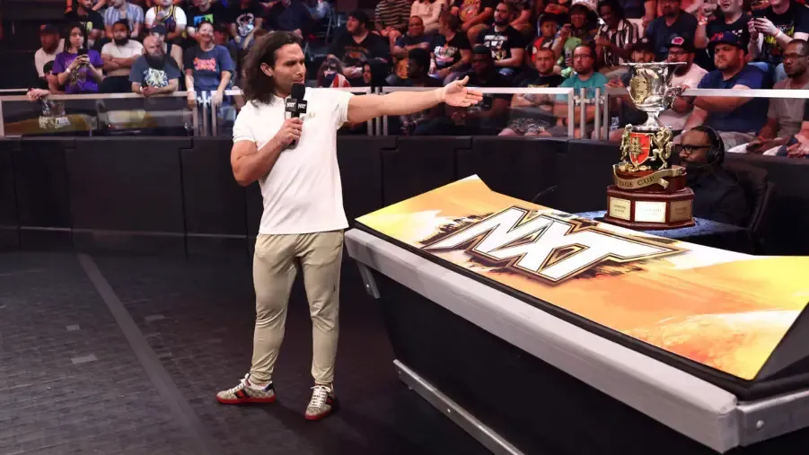 Noam Dar Returns On WWE NXT, Brings Heritage Cup With Him