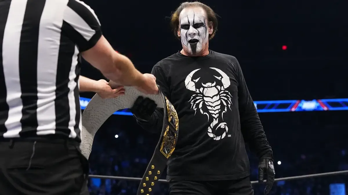 REVEALED: What Sting Did After AEW Dynamite Went Off The Air