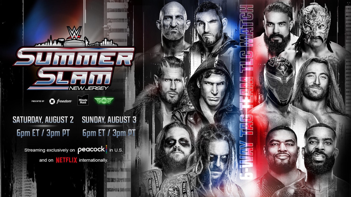 WWE SummerSlam 2025 Night 2 Match Order