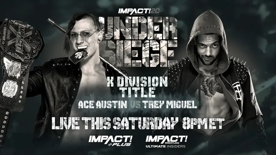 X-Division Title Match Set For IMPACT Under Siege